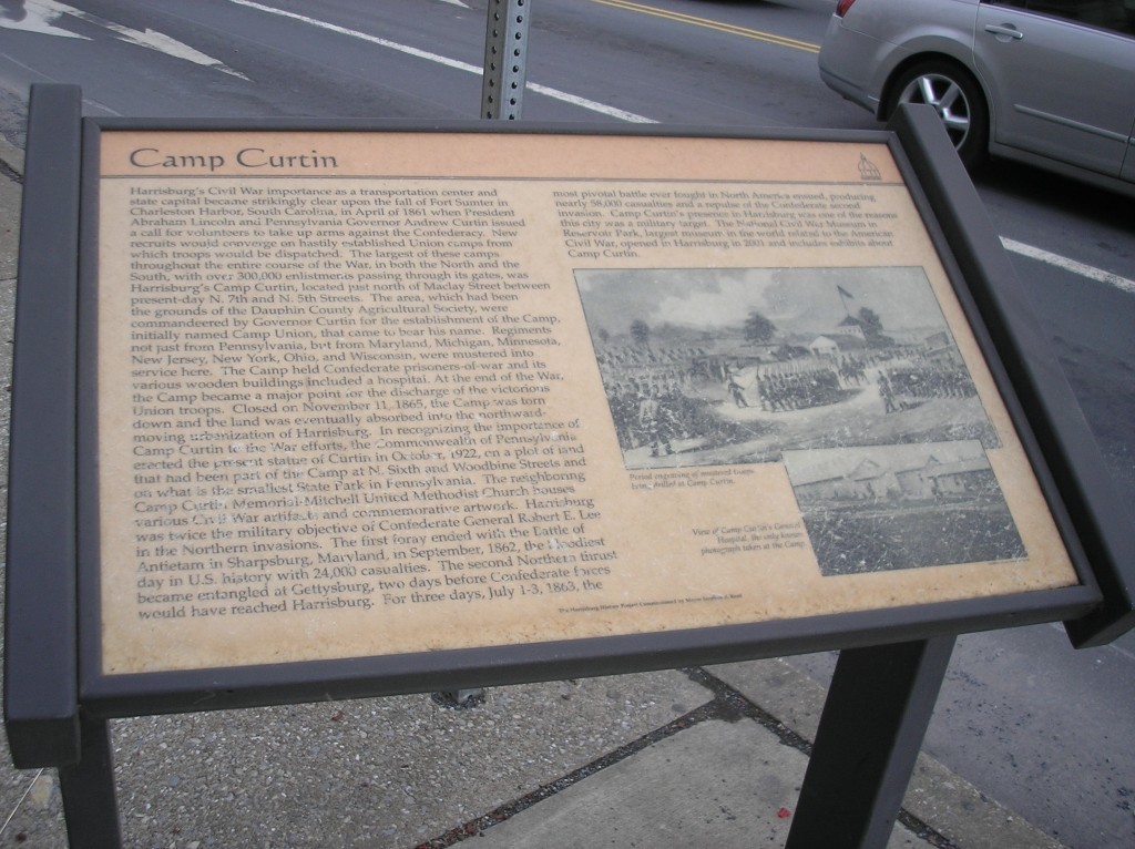 Civil War Blog » Camp Curtin Memorials