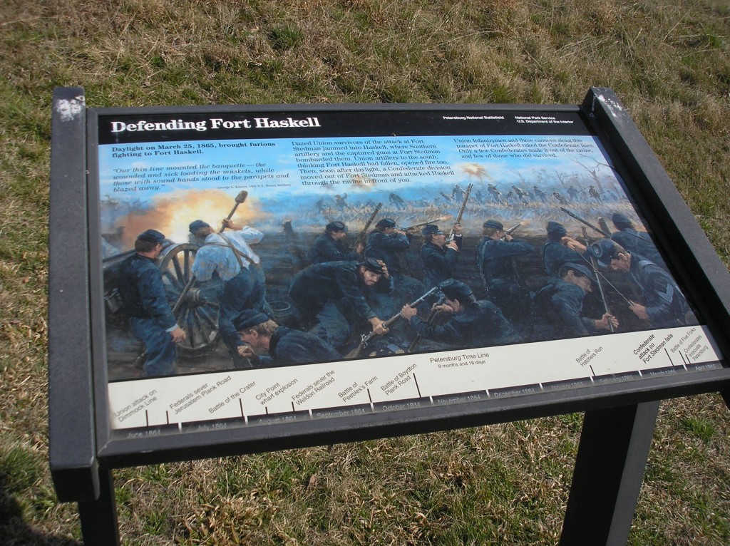 Civil War Blog » Touring the Petersburg National Battlefield – Fort Haskell