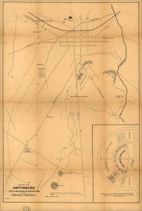Civil War Blog » Antique Maps of Gettysburg