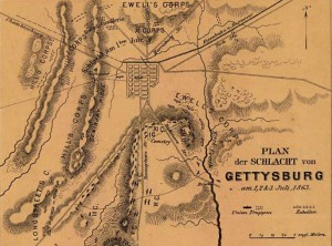 Civil War Blog » Antique Maps of Gettysburg